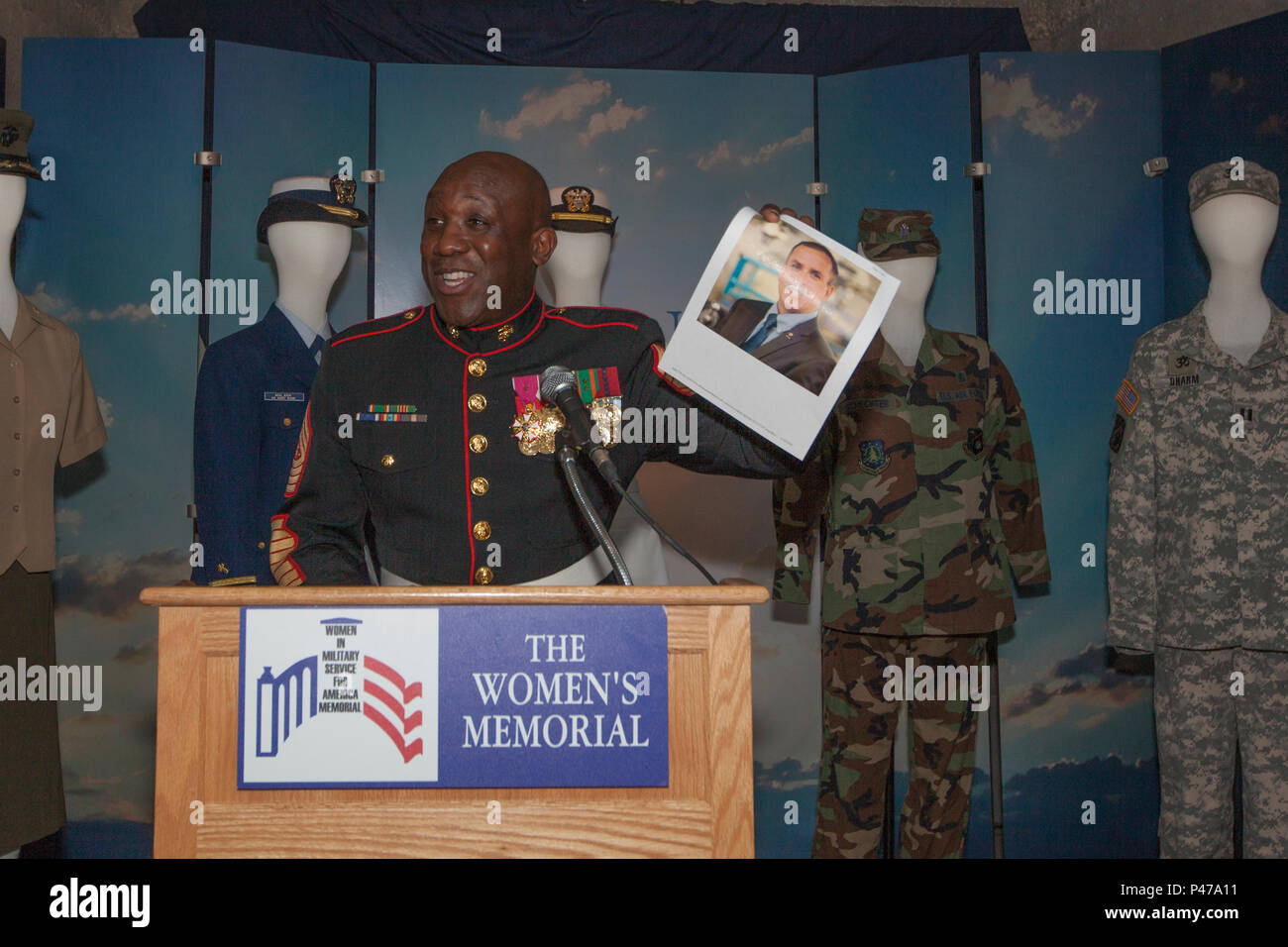 U.S. Marine Corps Sgt. Maj. Ronald L. Green, sergeant major of the ...