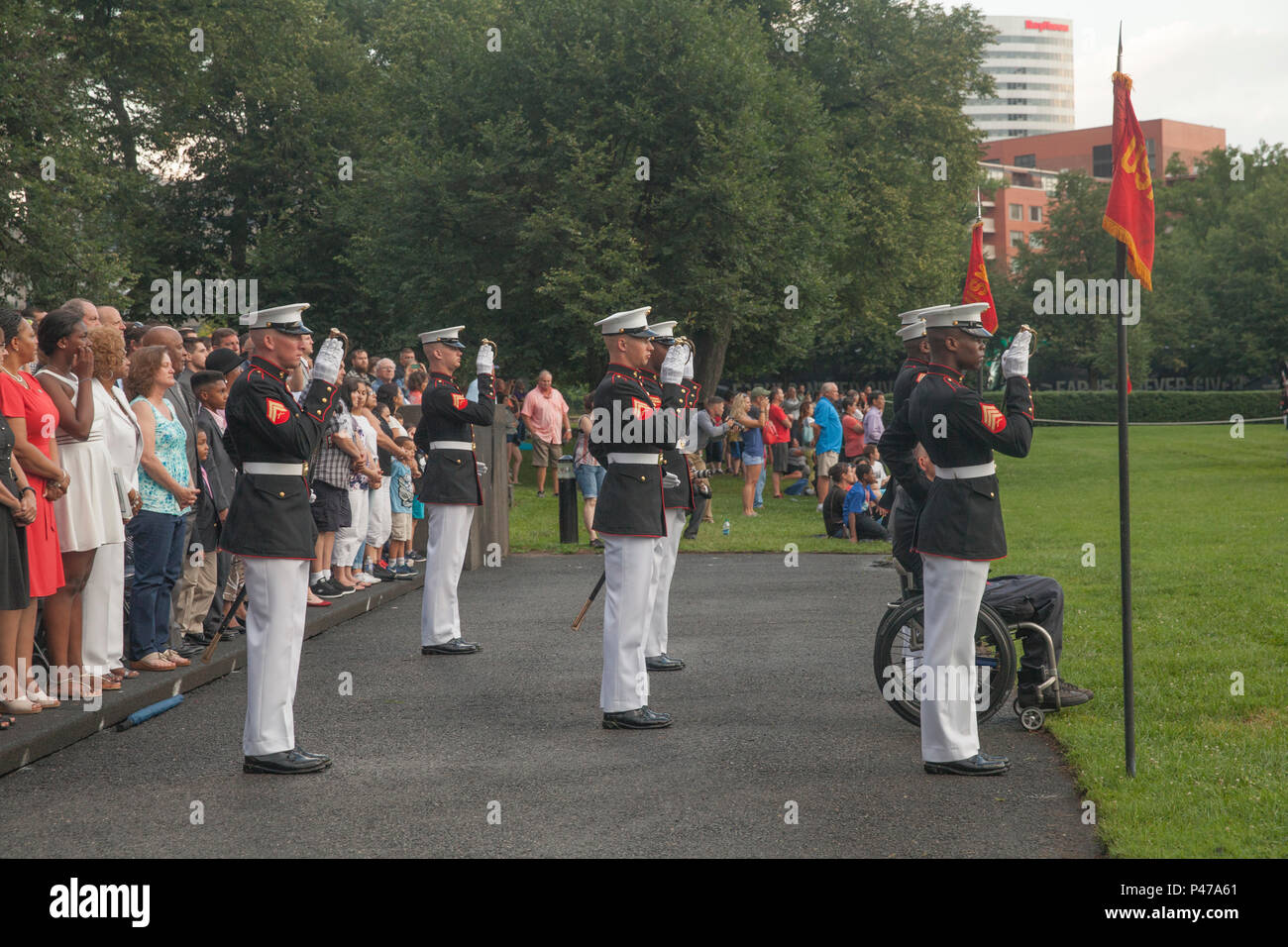 Usmc ceremonial traditions hi-res stock photography and images - Alamy