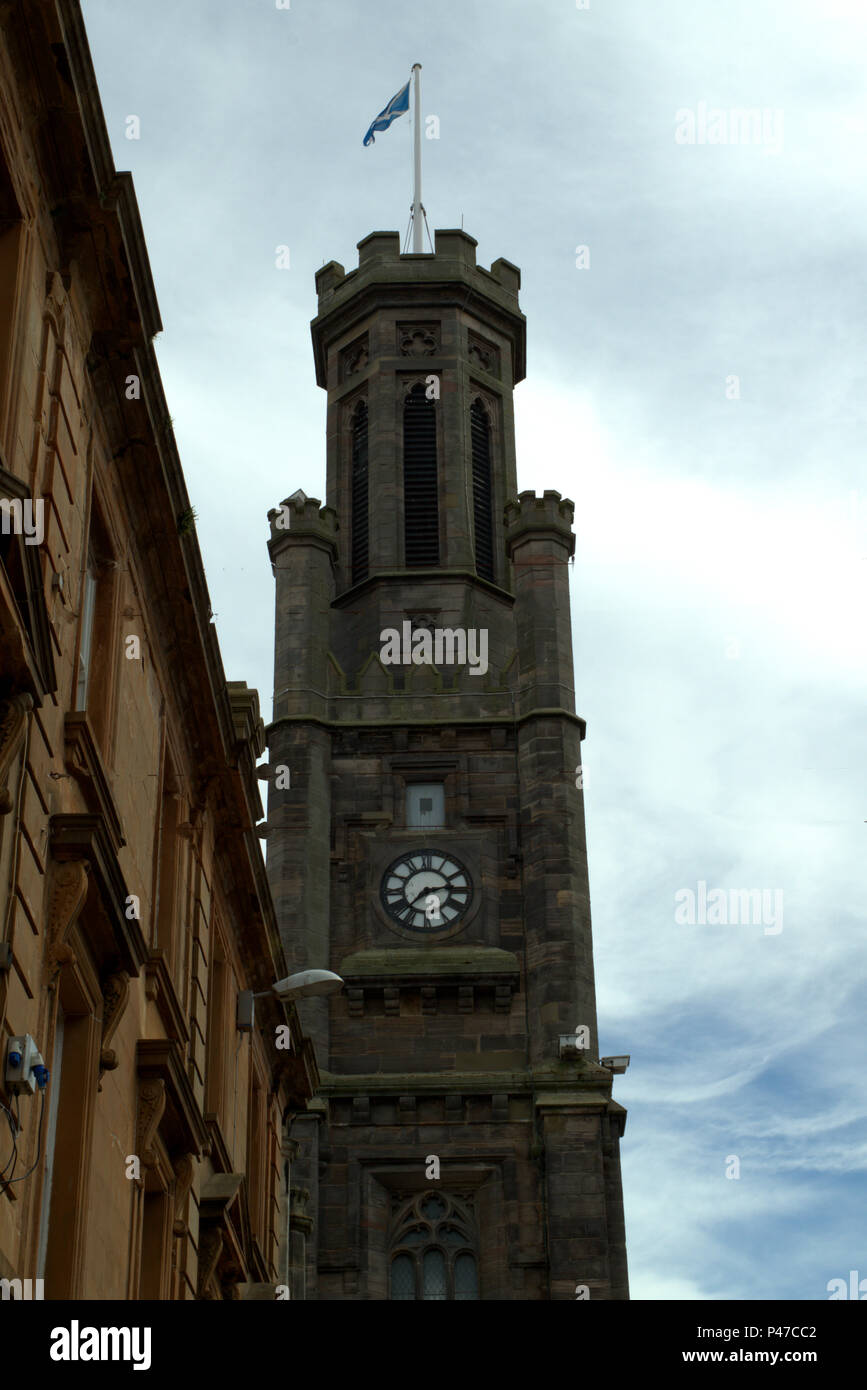 Sandstone memorial clock tower hi-res stock photography and images - Alamy