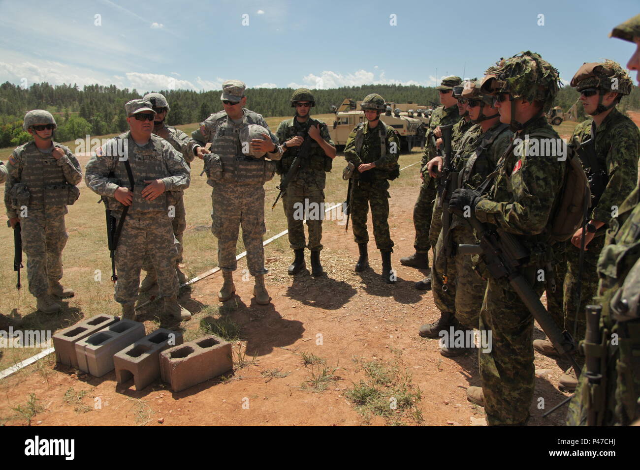 U.S. Army Sgt. Roger Fritz from the 132nd Quartermaster Company, North ...