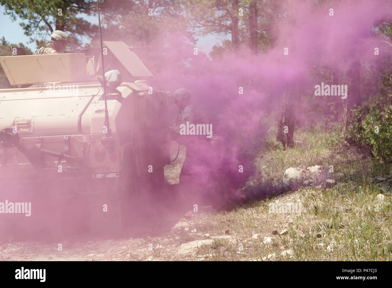 A U.S. Army Humvee from the 132nd Quartermaster Company, North Dakota ...