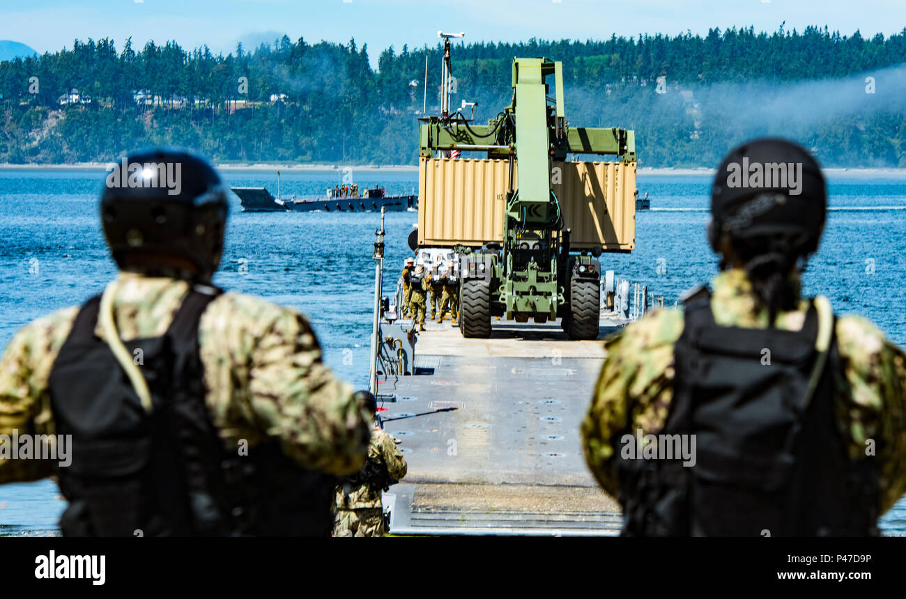 INDIAN ISLAND, Wash. (June 7, 2016) - Sailors, attached to Amphibious ...