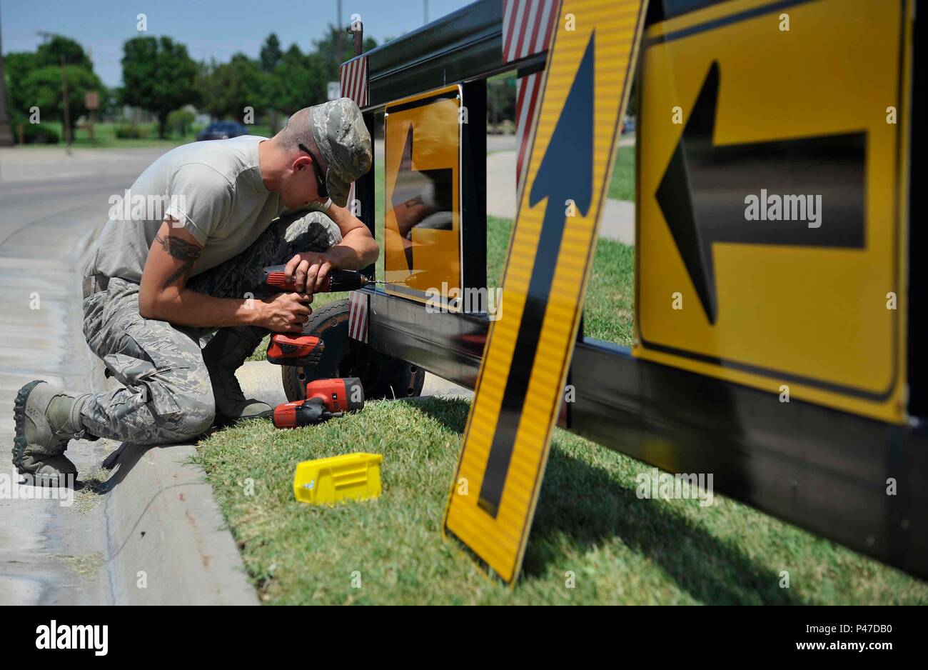 Airman 1st Class James Ori, 22nd Civil Engineer Squadron structures ...