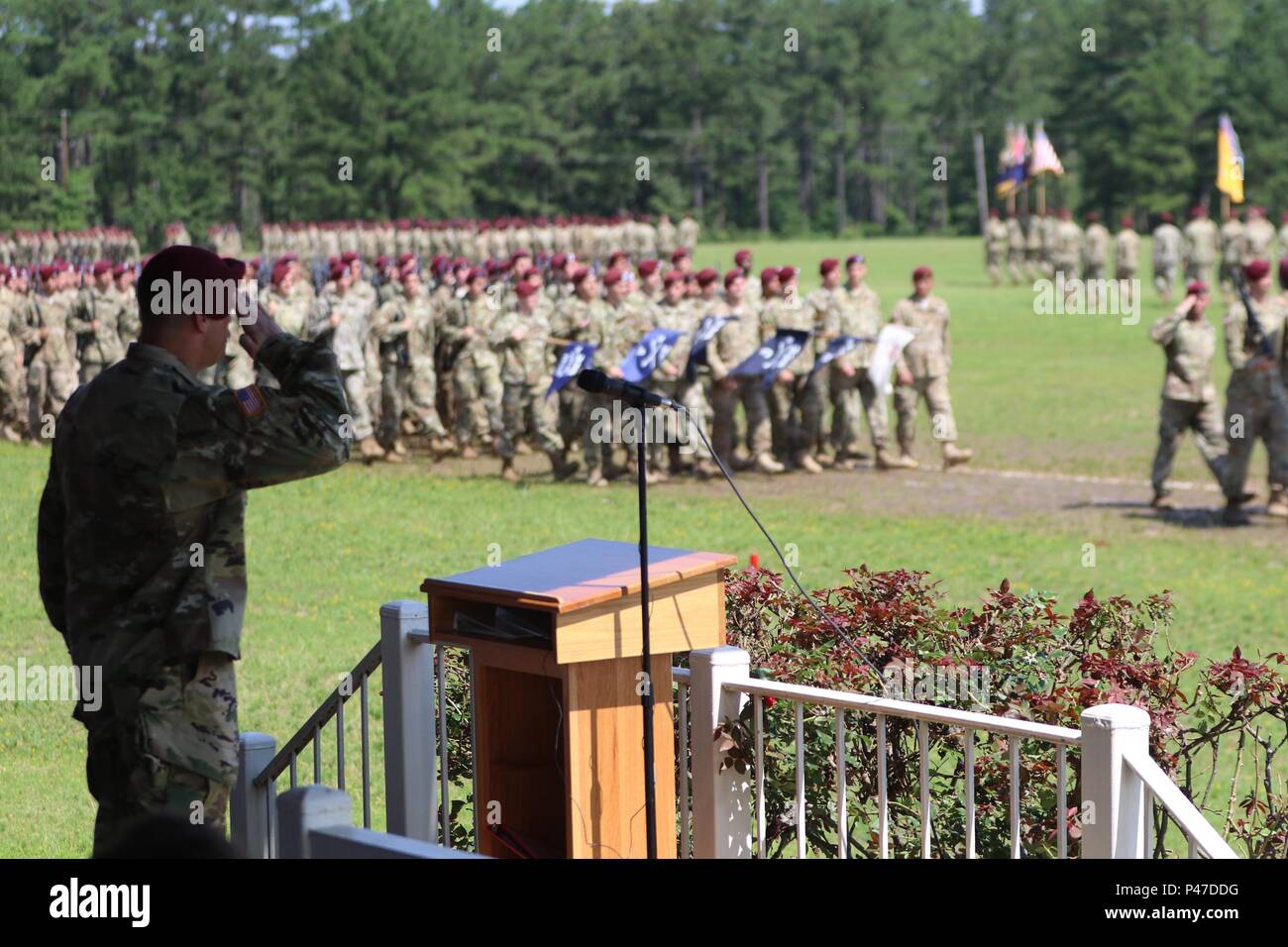 Col. J. Patrick Work, commander of the 2nd Brigade Combat Team, 82nd ...