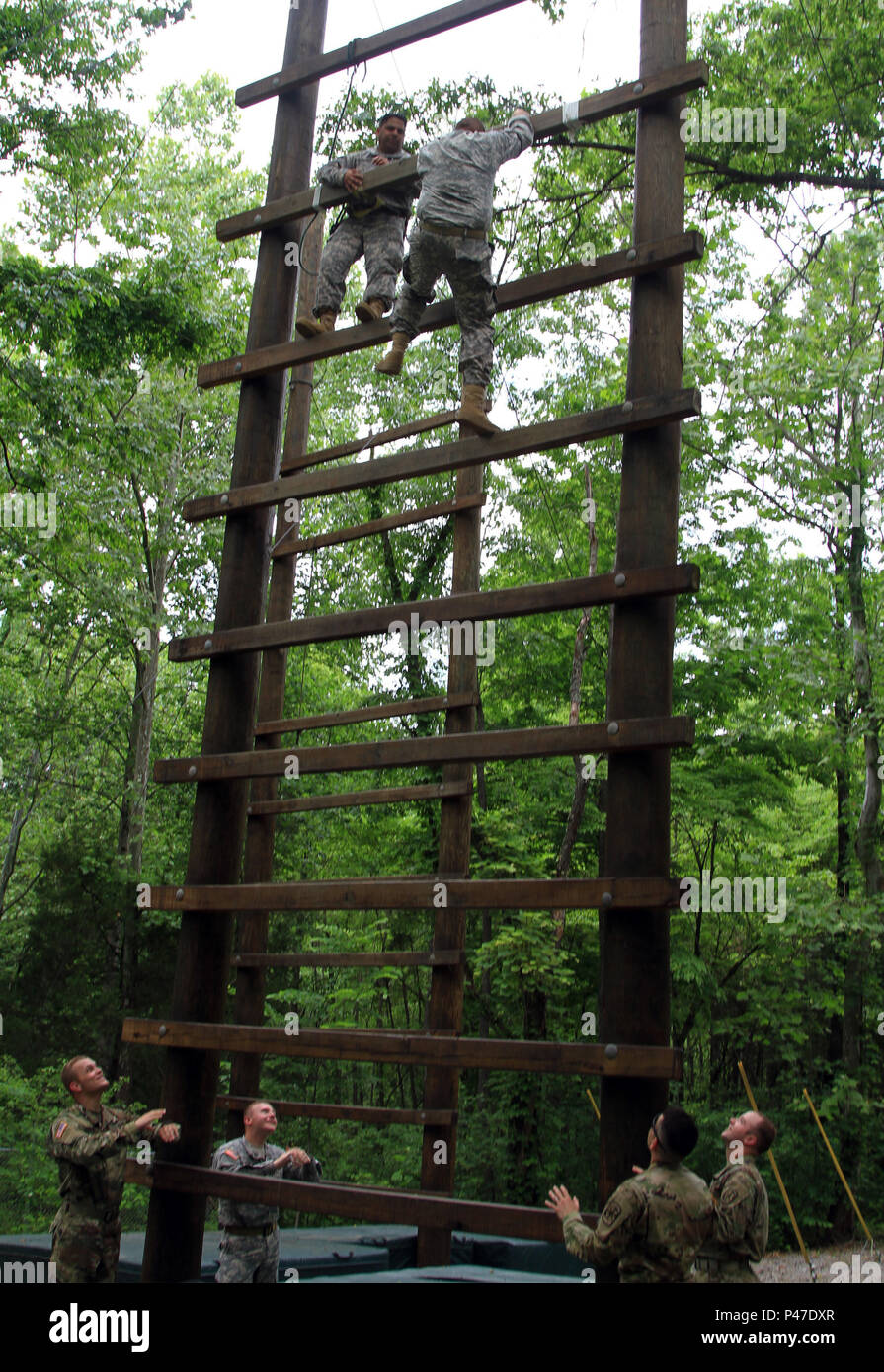 Army Reserve instructors from Task Force Wolf mentor Cadet Initial Entry Training (CIET ...