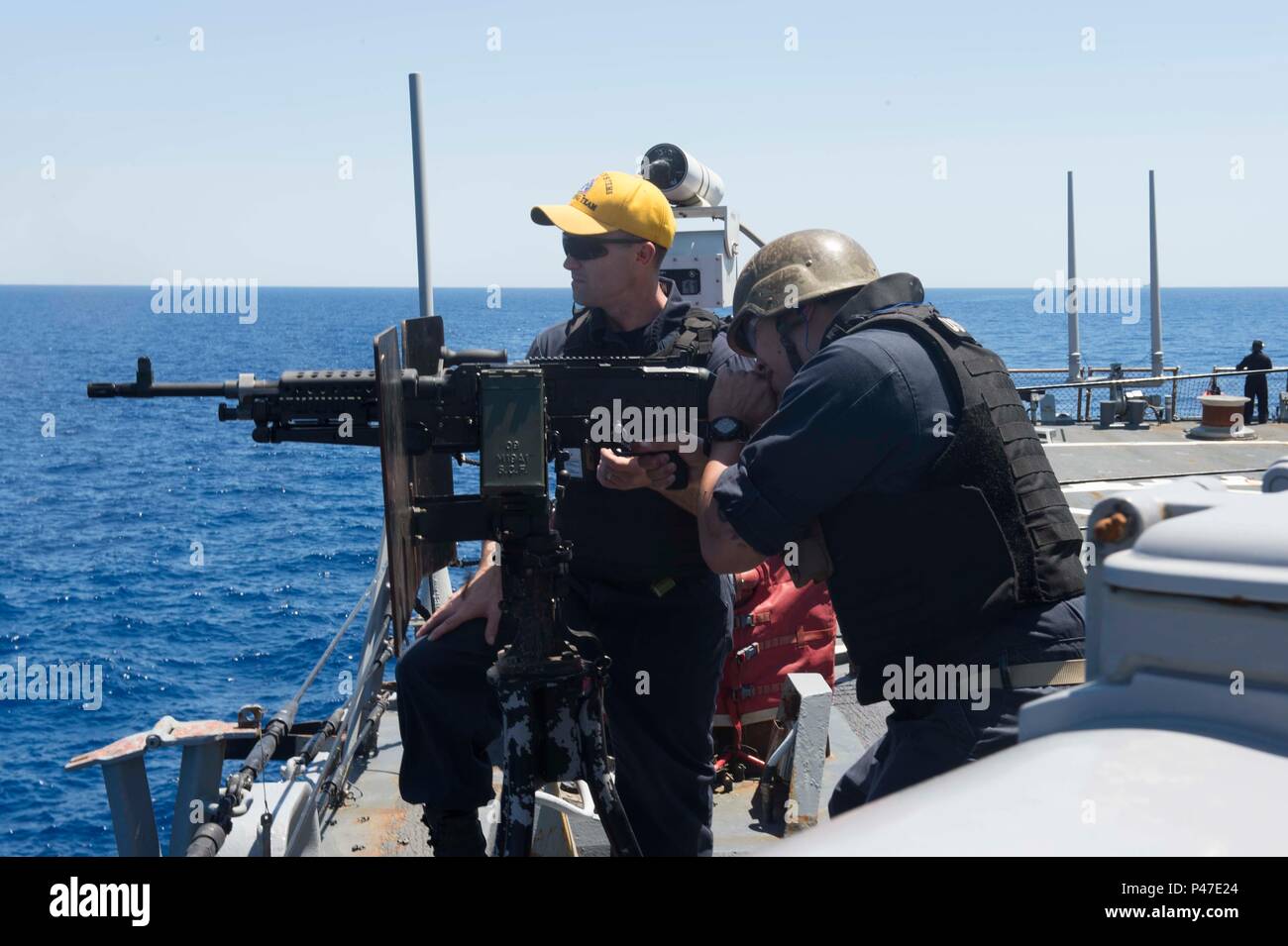 160617-N-TC720-331 MEDITERRANEAN SEA (June 17, 2016) Chief Yeoman ...