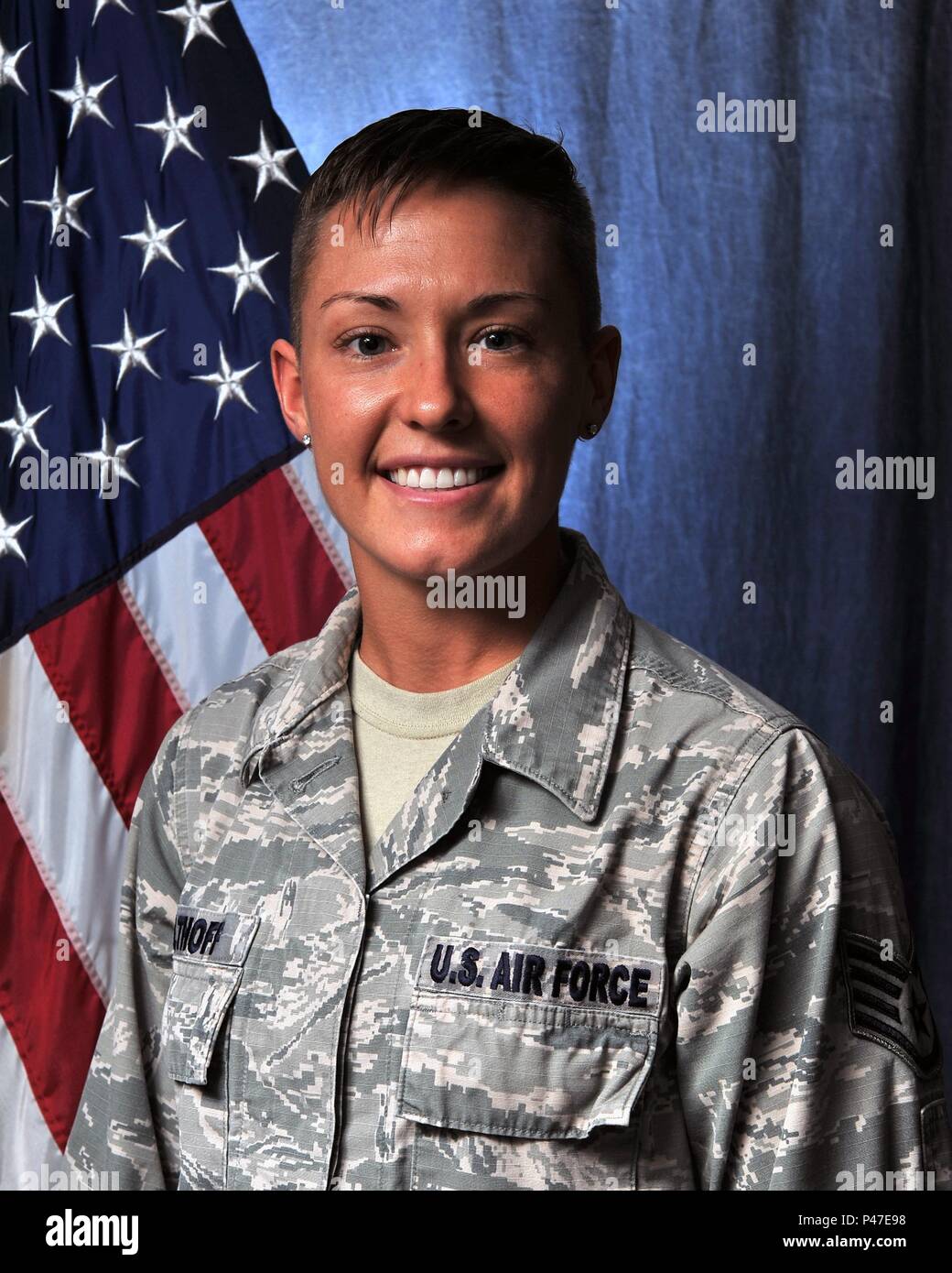 Staff Sgt. Katherine Althoff, 707th Force Support Squadron Executive ...