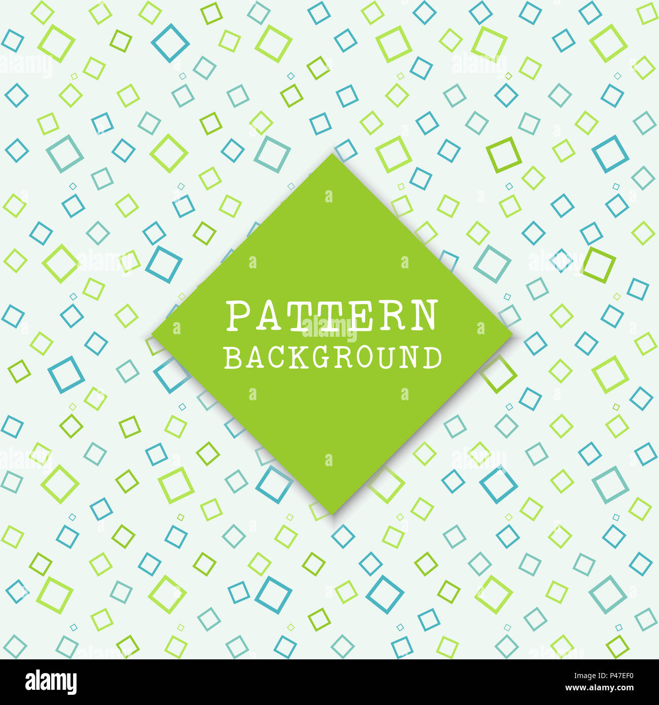Retro styled background with cute pattern Stock Photo - Alamy