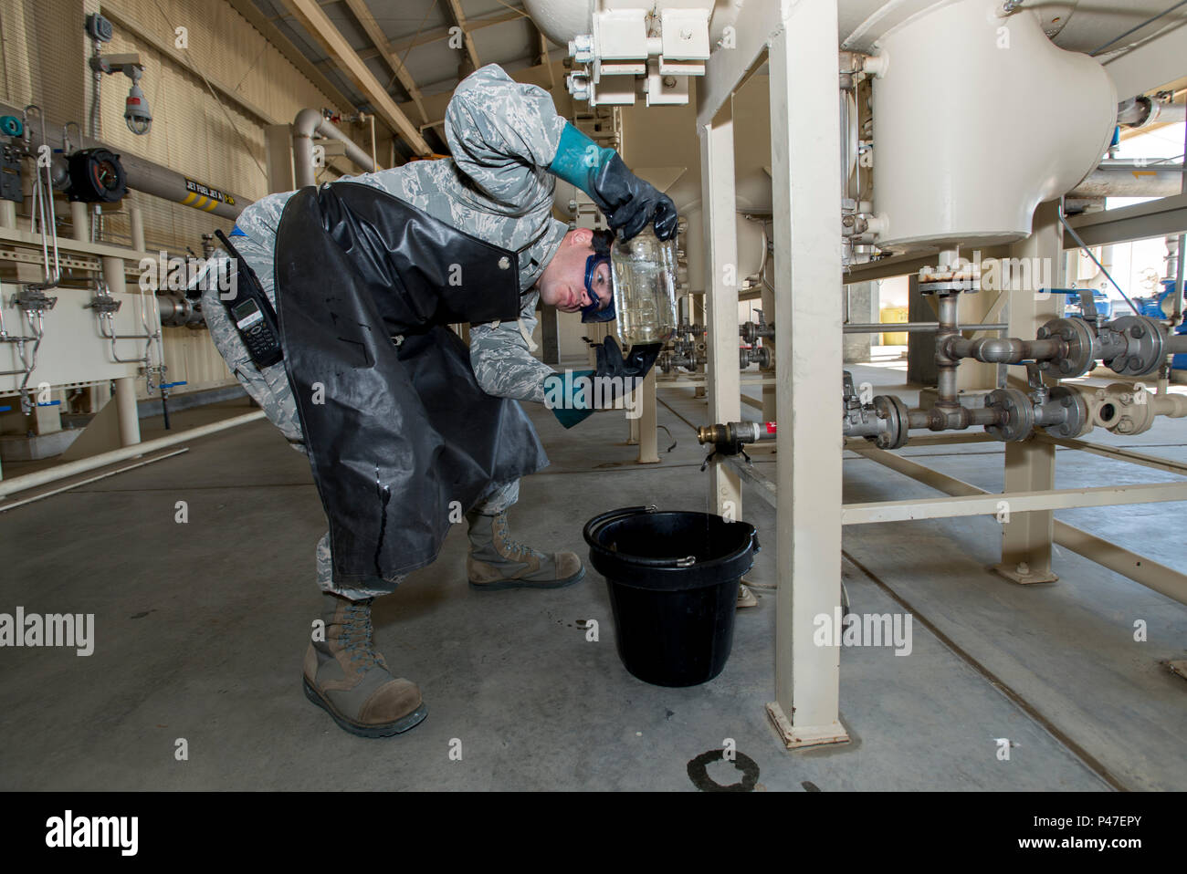 Senior Airman Nathan Ruiz, fixed facilities operator, 60th Logistic ...