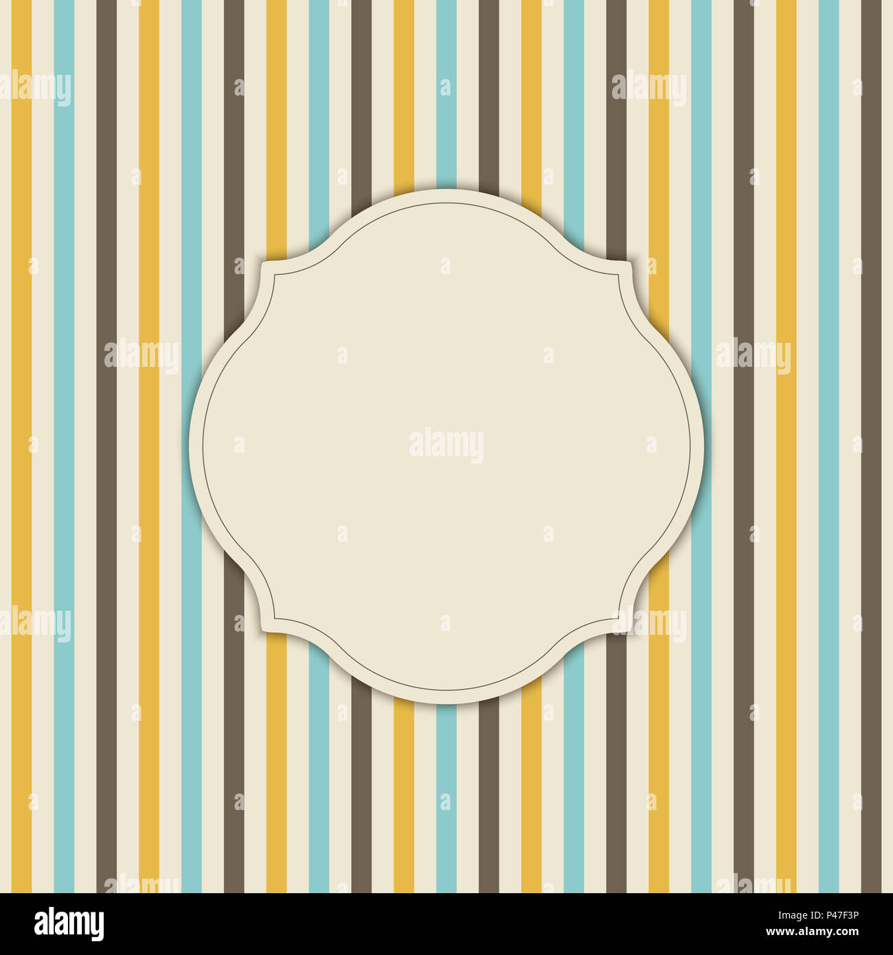Retro background with a striped design Stock Photo - Alamy