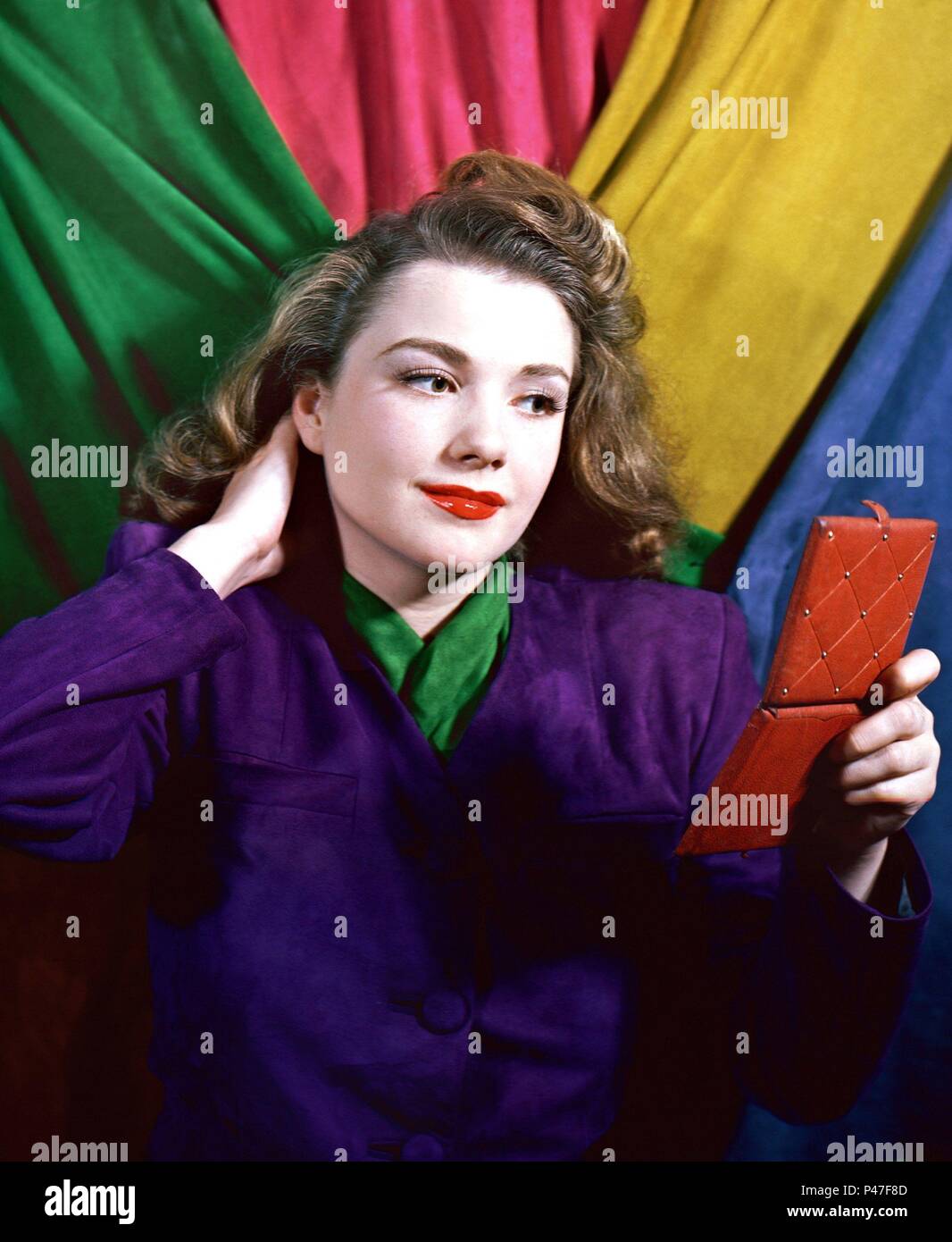 Stars: ANNE BAXTER Stock Photo - Alamy