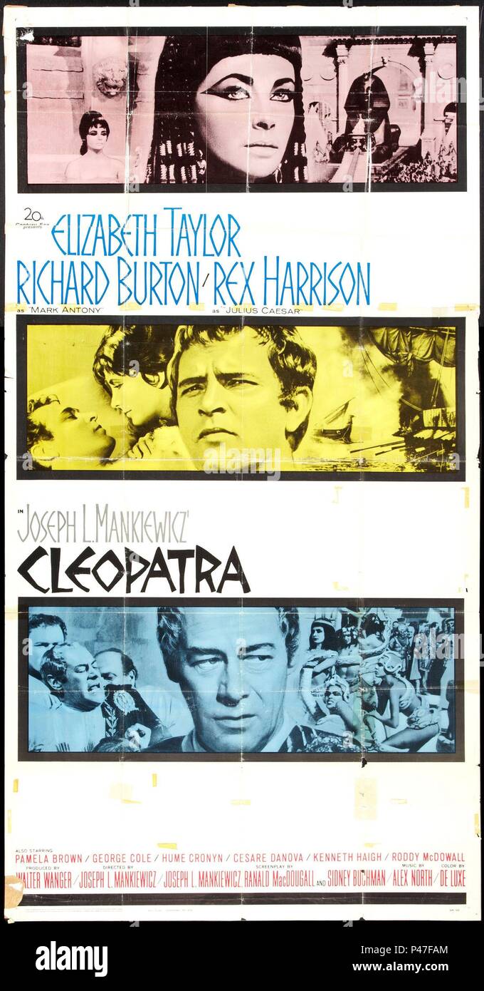 Original Film Title: CLEOPATRA. English Title: CLEOPATRA. Film Director: JOSEPH L. MANKIEWICZ ...