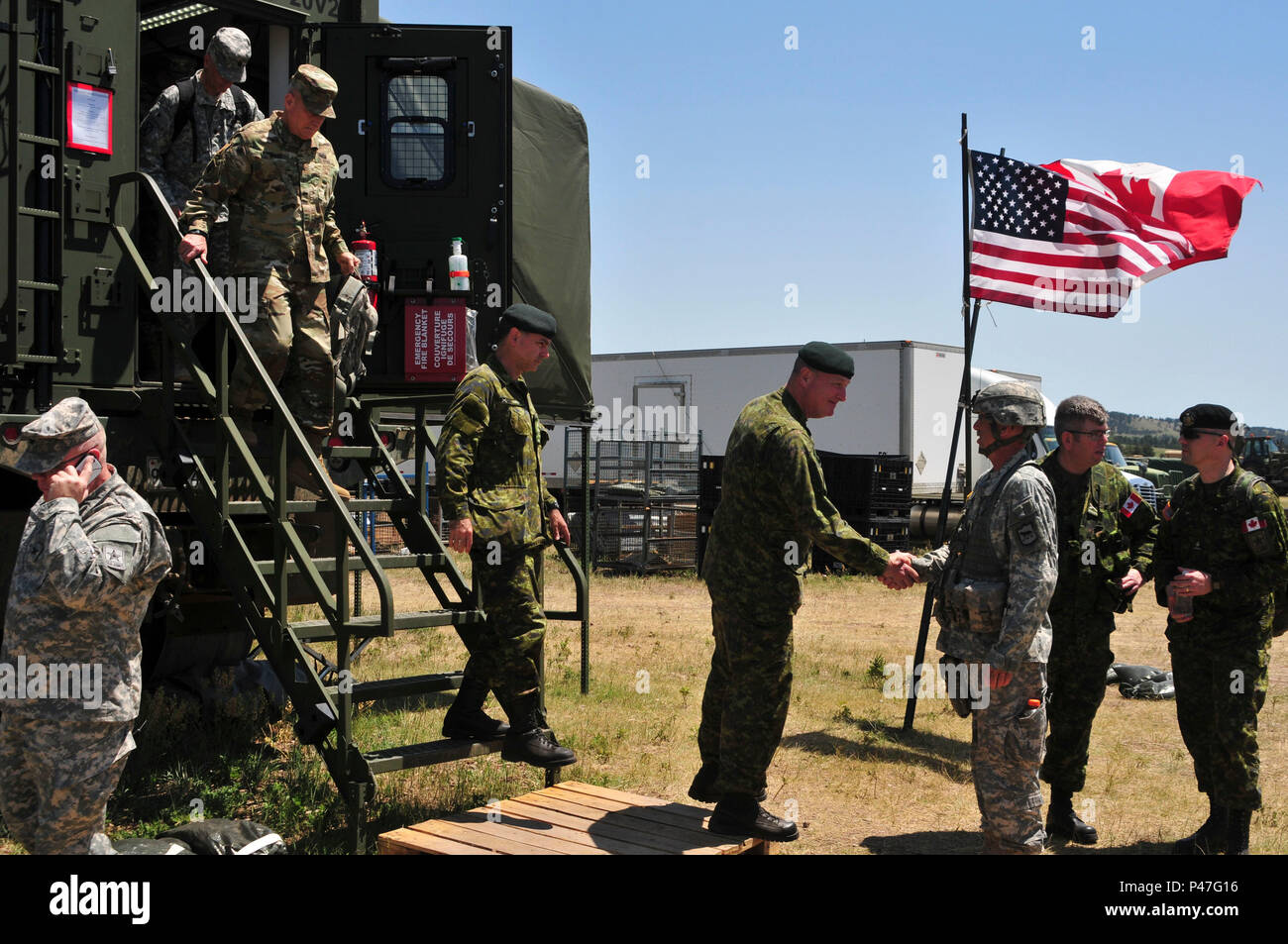 Canadian Army Task Force 41 host distinguished leaders from the ...