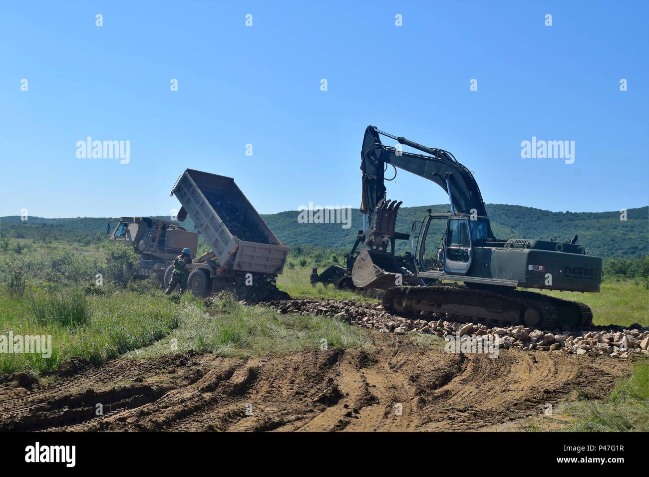 Soldiers from the 168th Engineer Brigade, Mississippi Army National ...