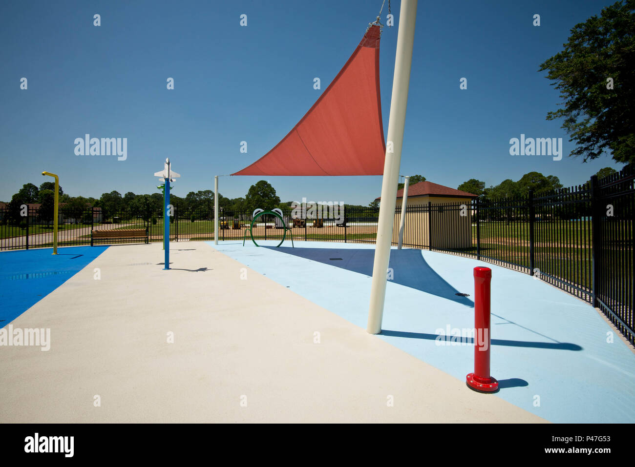 Splash pad construction hi-res stock photography and images - Alamy