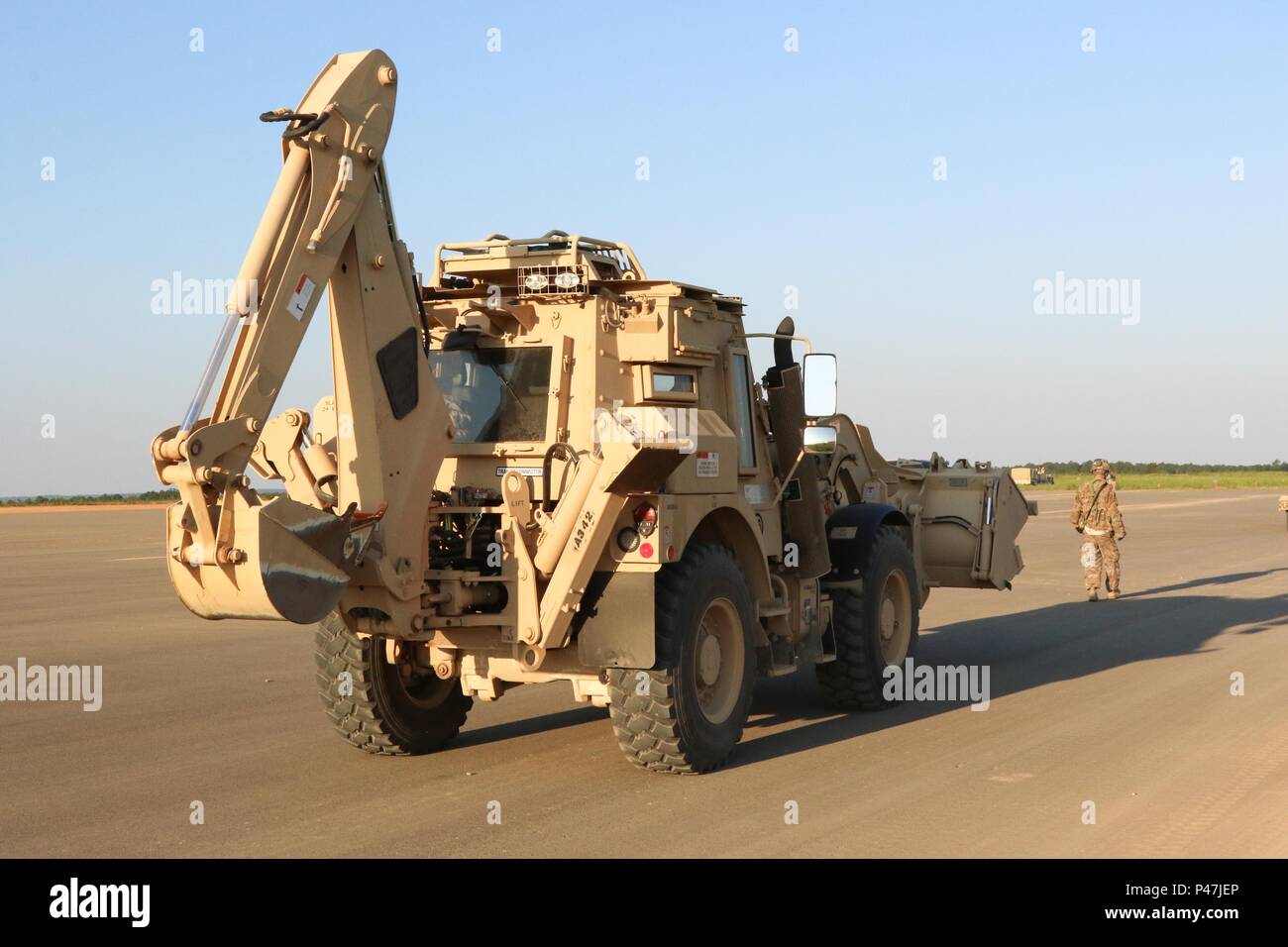 Paratroopers assigned to 307th Brigade Engineer Battalion, 3rd Brigade ...