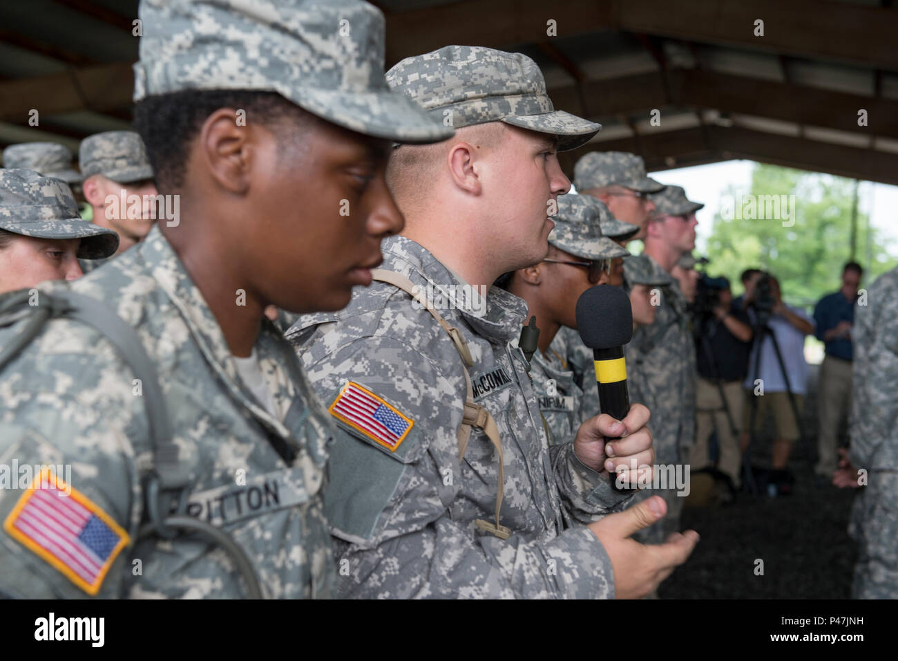 Secretary of Defense Ash Carter addresses U.S. Army ROTC cadets ...