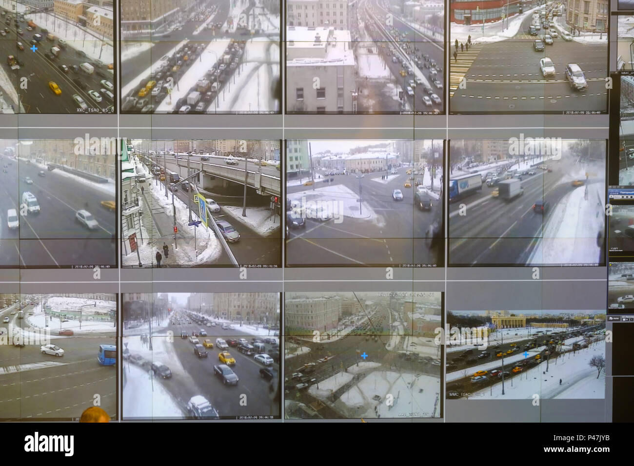 Transportation traffic control center Stock Photo - Alamy