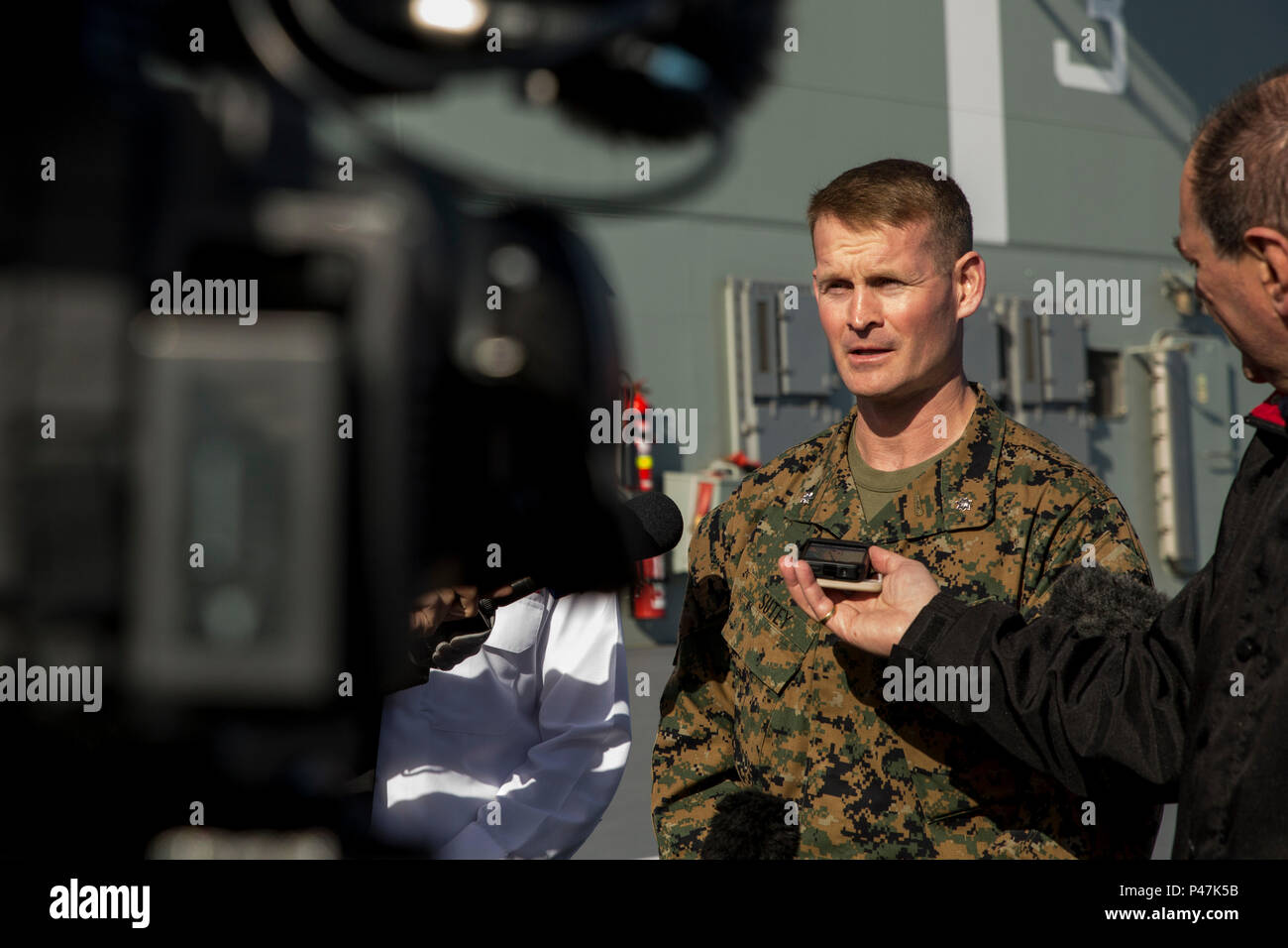 Col steven m marks hi-res stock photography and images - Alamy