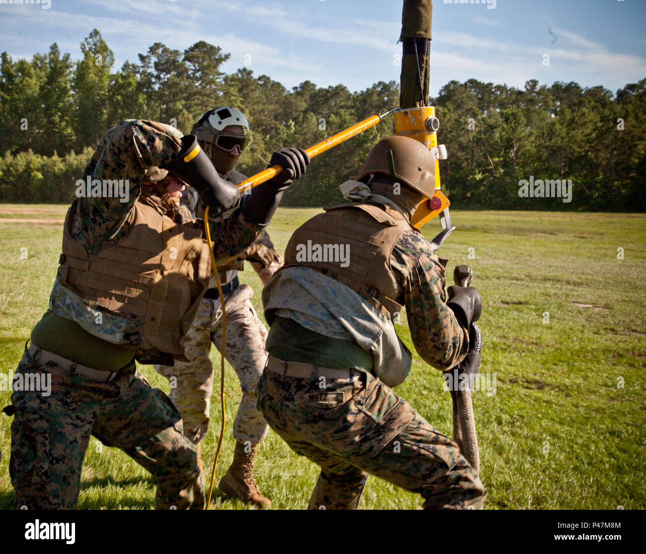U.S. Marines assigned to Logistics Operations School (LOS), Marine ...