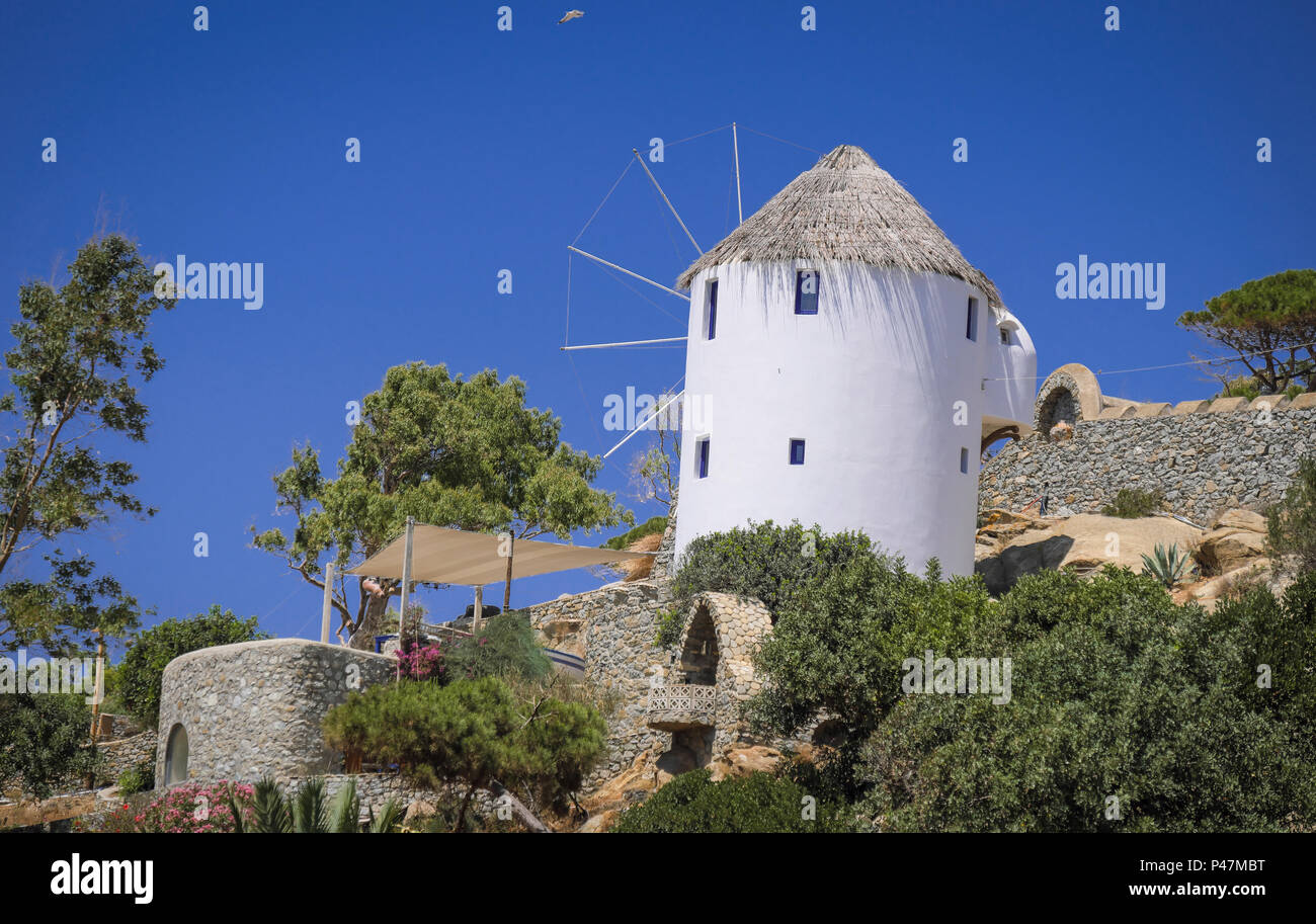 greek island of mykonos Stock Photo - Alamy