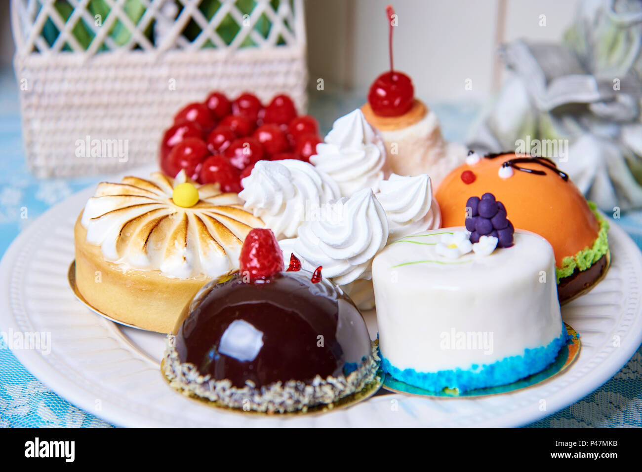 Variety cake cakes dessert hi-res stock photography and images - Alamy