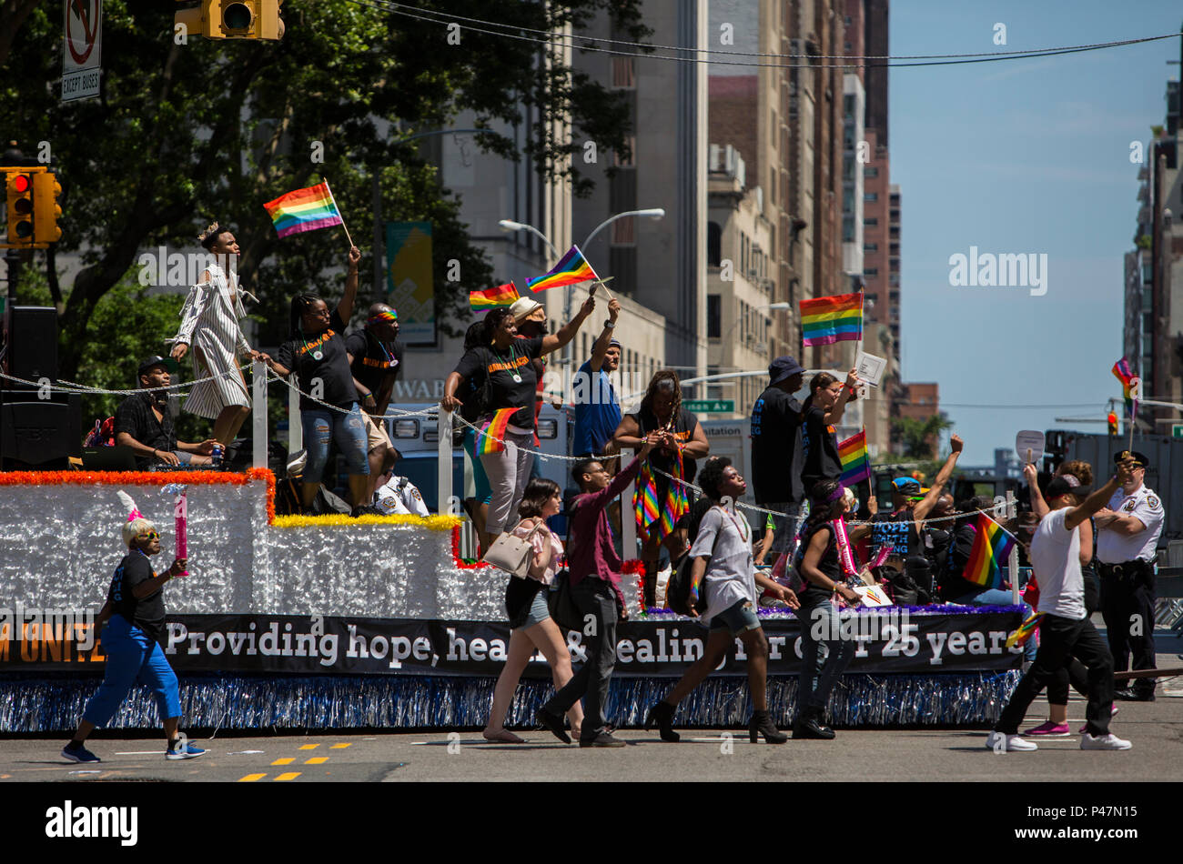 Pride Parade in New York Stock Photo - Alamy