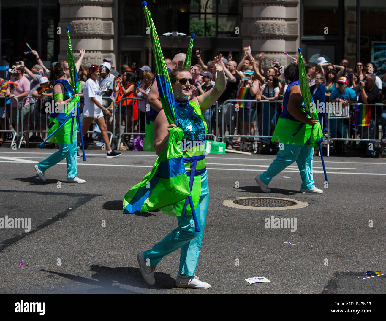 Pride Parade in New York Stock Photo - Alamy