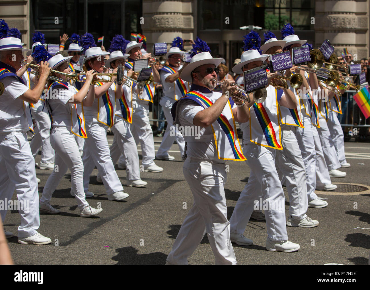 Pride Parade in New York Stock Photo - Alamy