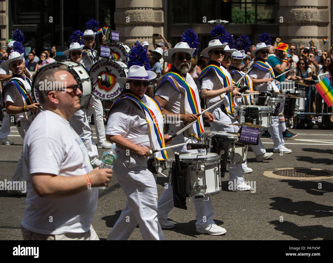 Pride Parade in New York Stock Photo - Alamy