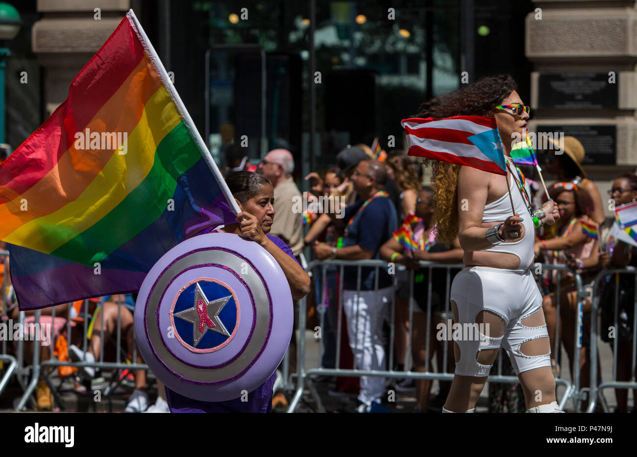 Pride Parade in New York Stock Photo - Alamy