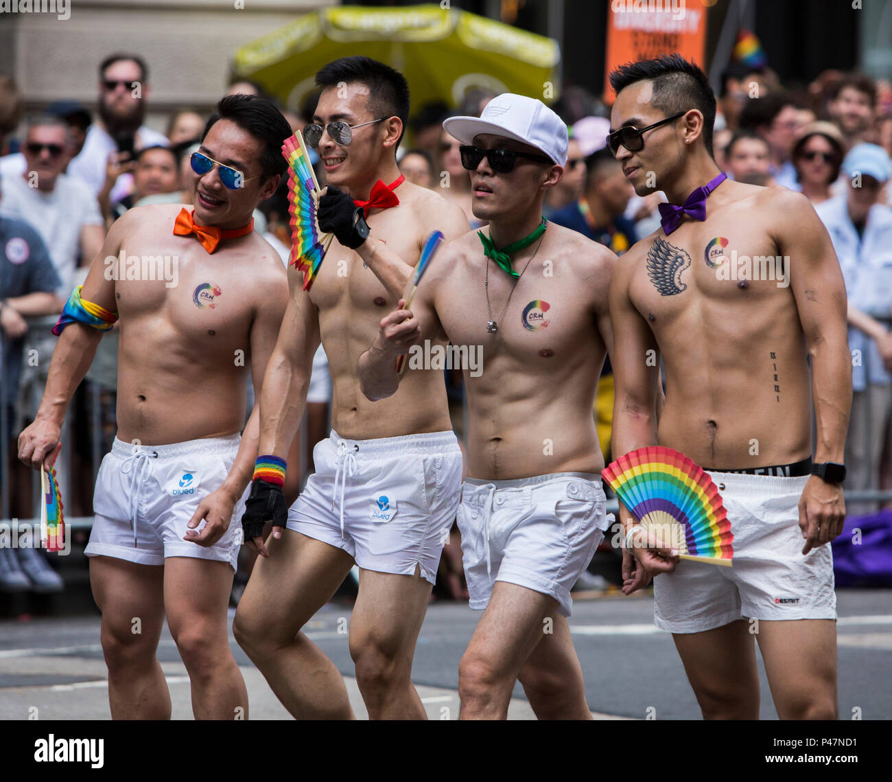 Pride Parade in New York Stock Photo - Alamy