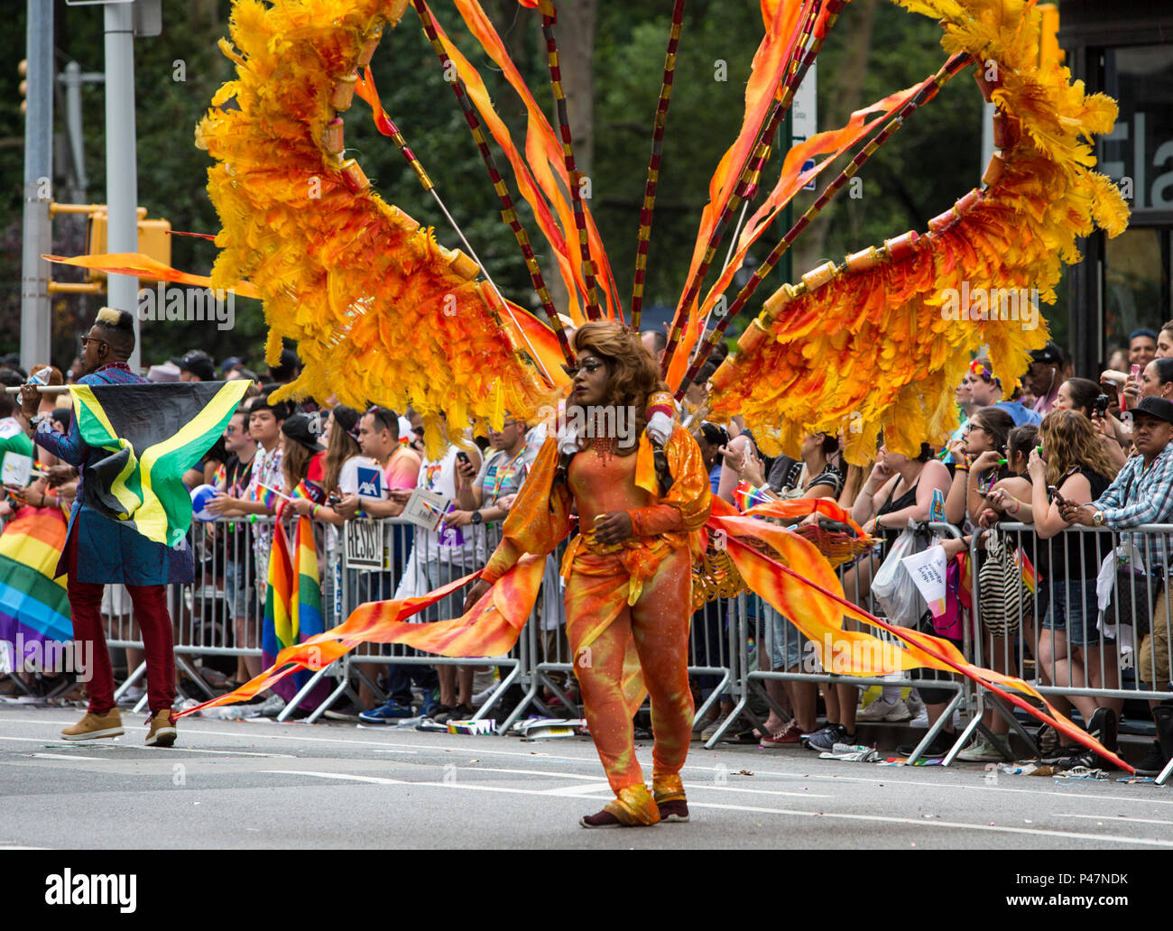 Pride Parade in New York Stock Photo - Alamy