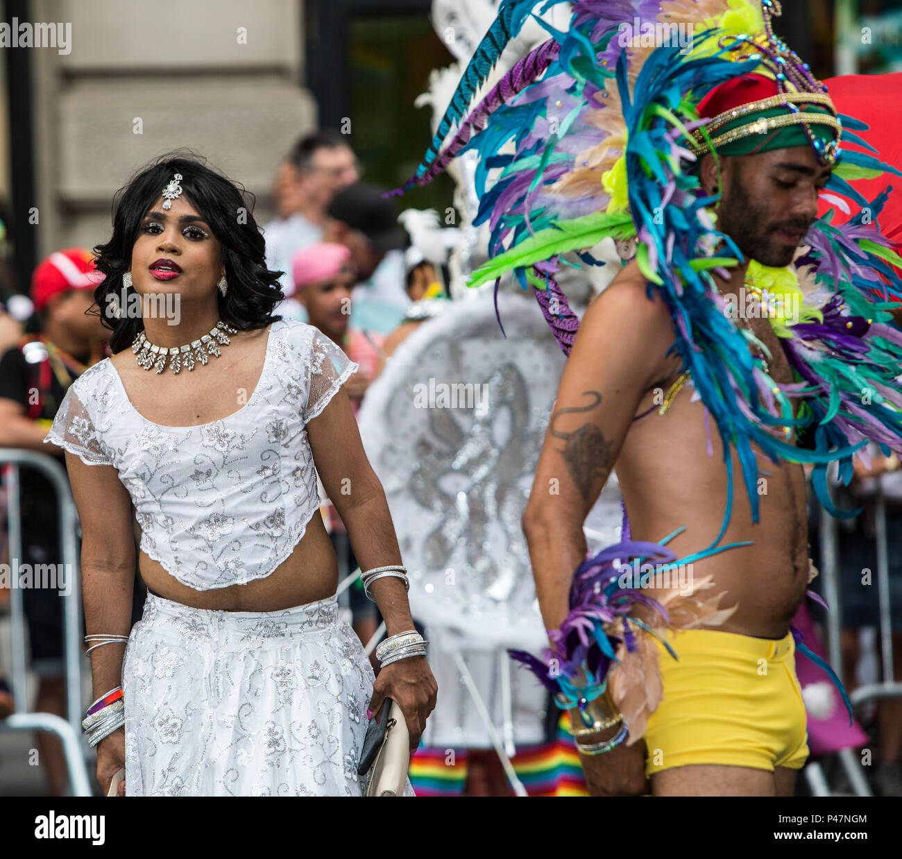 Pride Parade in New York Stock Photo - Alamy
