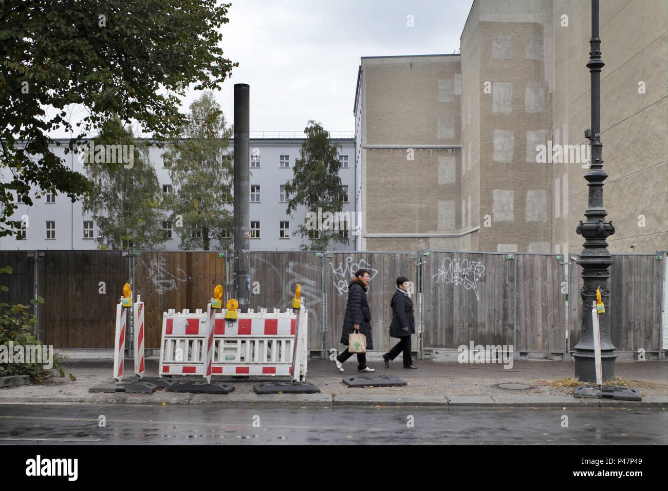 Berlin, Germany, demolition of the Polish Embassy Unter den Linden in ...
