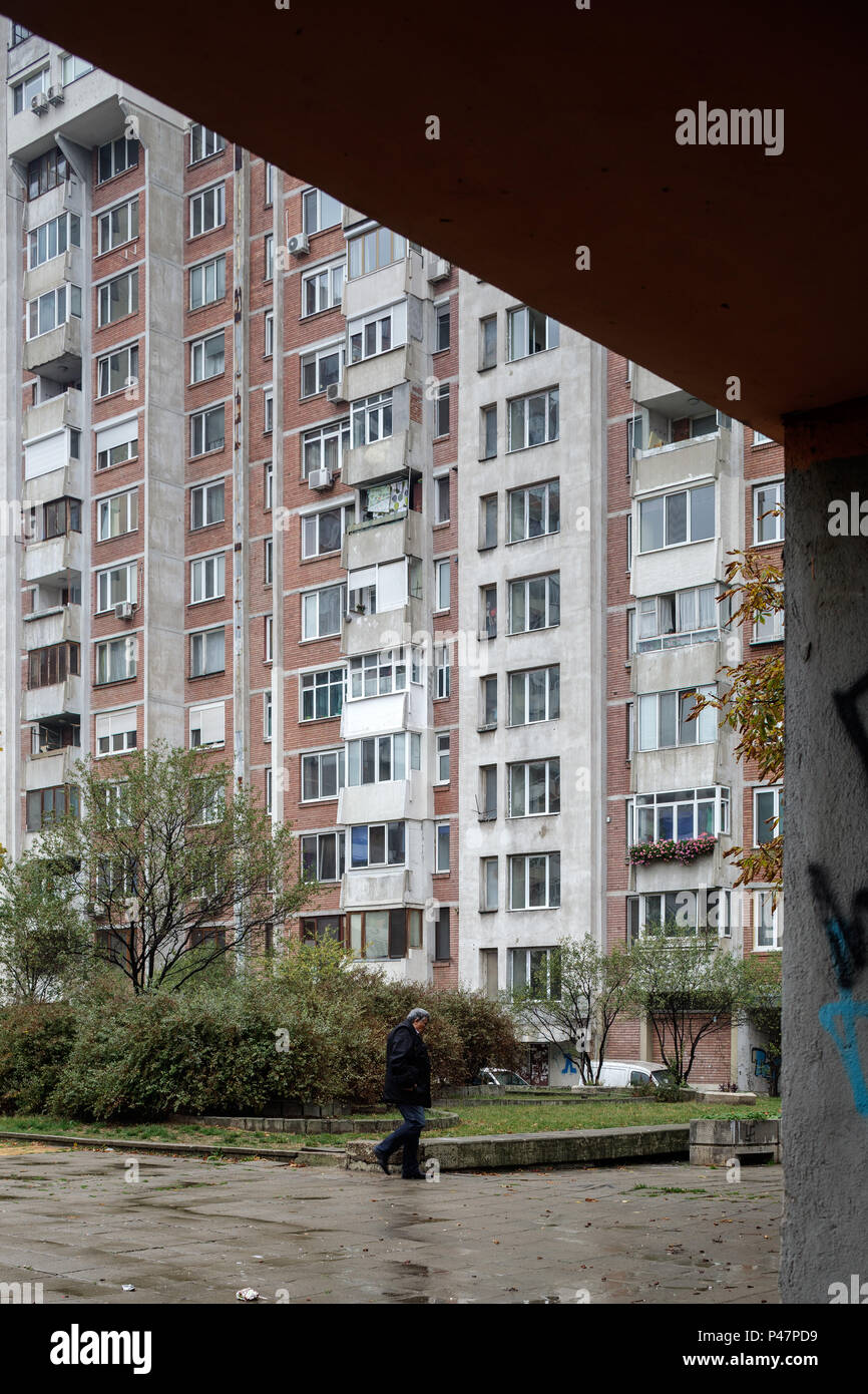 Sofia, Bulgaria, prefabricated building Stock Photo - Alamy