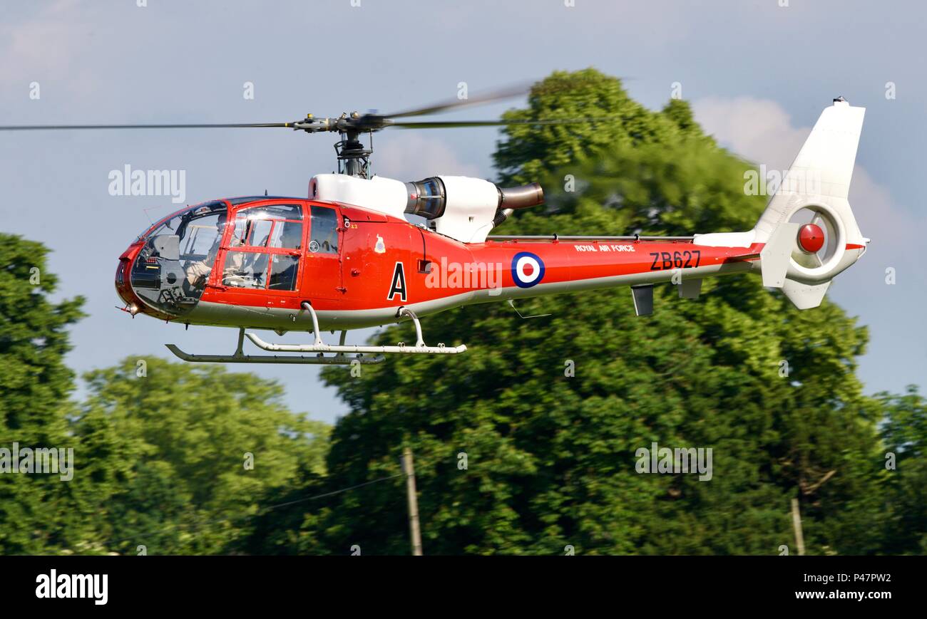 ZB627 Westland Gazelle HT.3 from the Gazelle Squadron Display Team ...