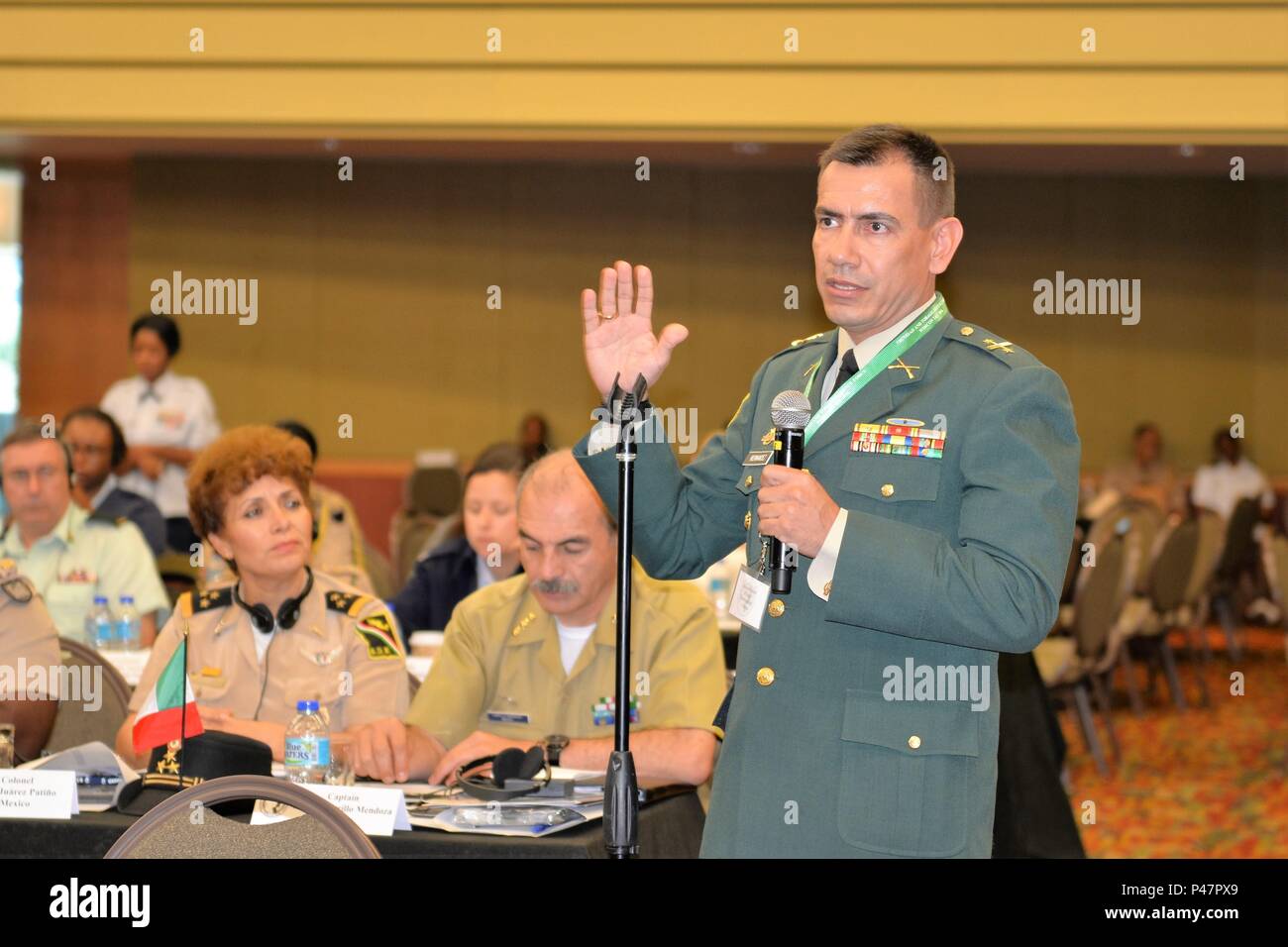 Lieutenant Colonel Wilson Hernandez, missiles and explosives control ...