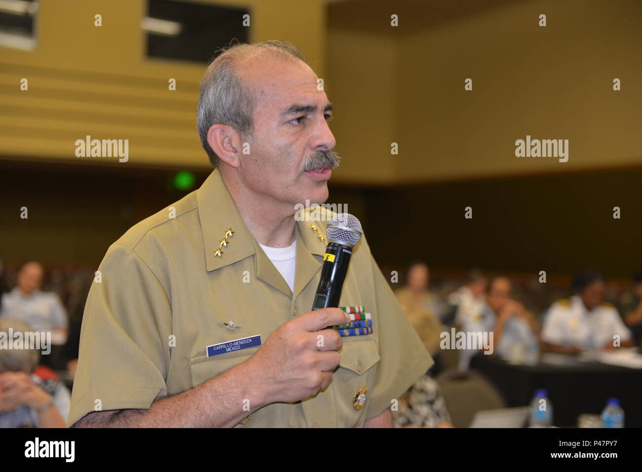 Mexican Naval Captain Alfonso Carrillo-Mendoza discusses legal and ...