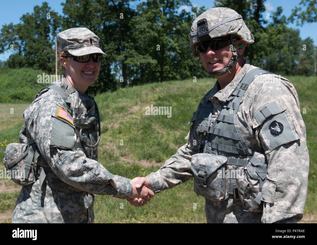1st Lt. Kristin Glanz, a Soldier with the 834th Aviation Support ...