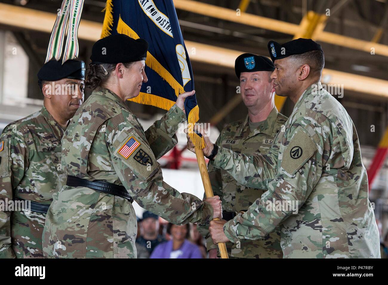 The Military Surface Deployment and Distribution Command held a change ...