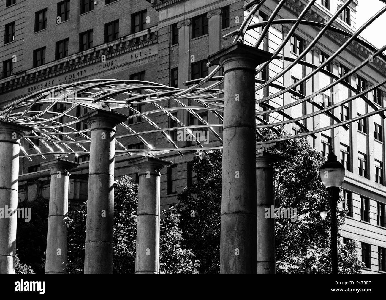 Asheville pack square park hi-res stock photography and images - Alamy