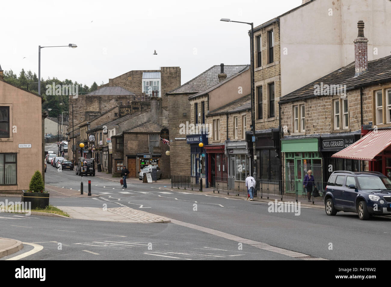 Bacup a town in Lancashire, England, UK Stock Photo - Alamy