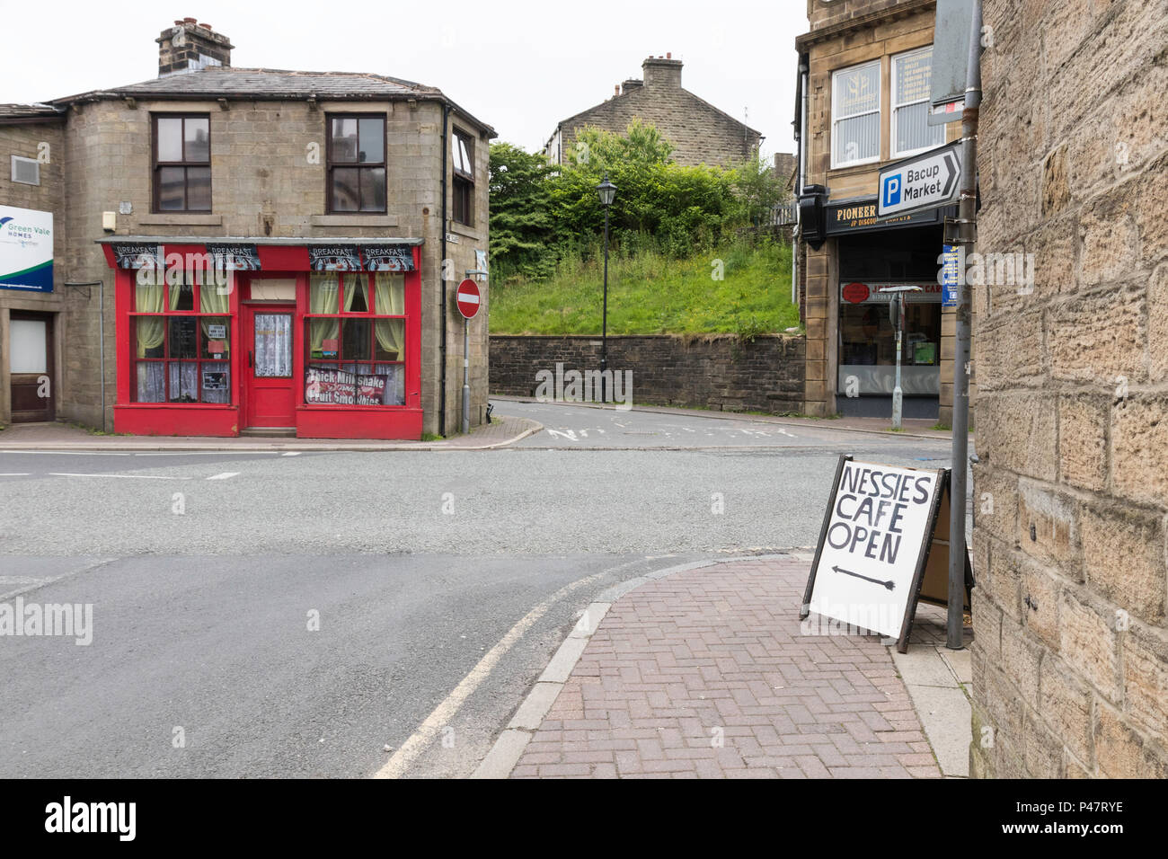 Bacup a town in Lancashire, England, UK Stock Photo - Alamy