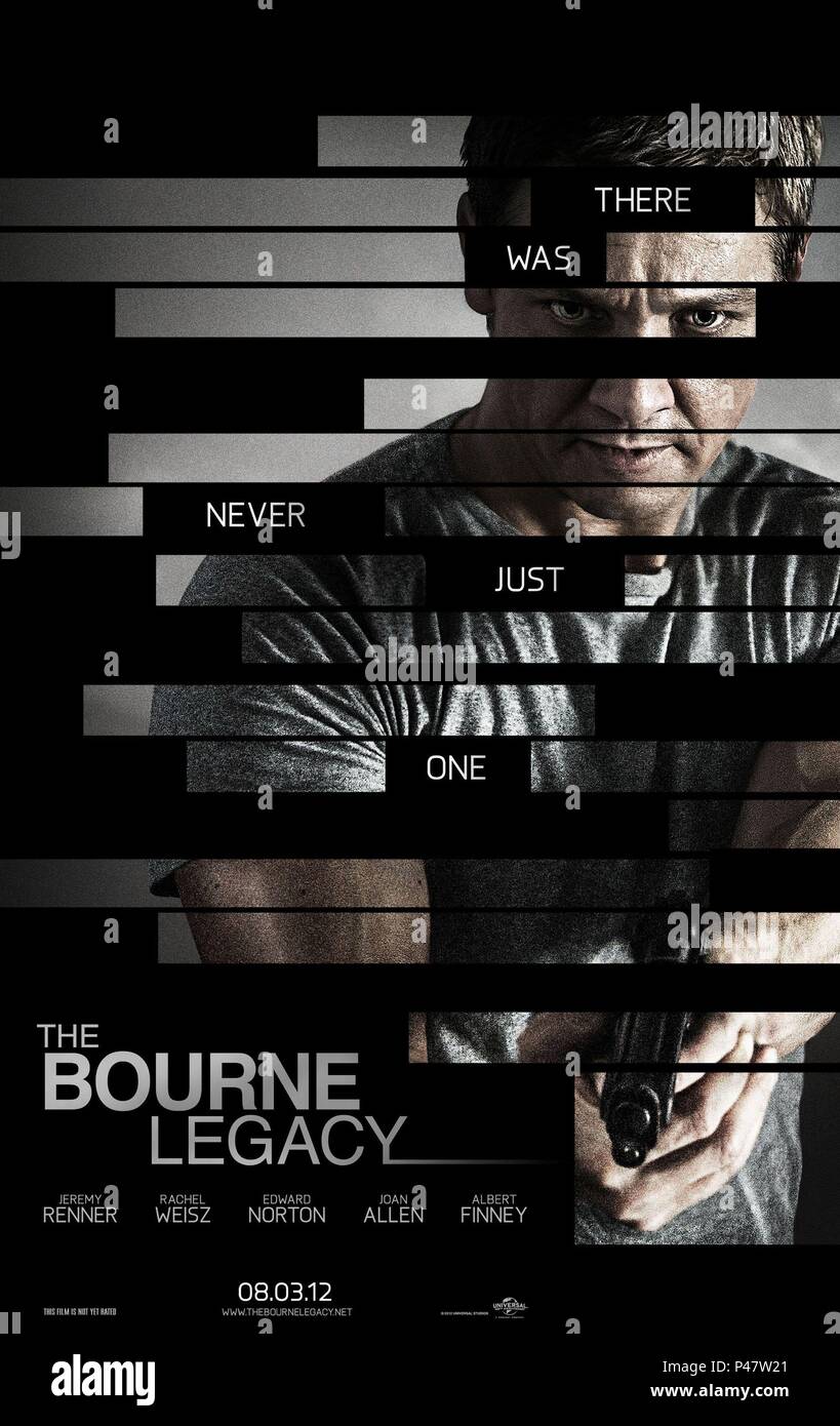 Original Film Title: THE BOURNE LEGACY. English Title: THE BOURNE ...