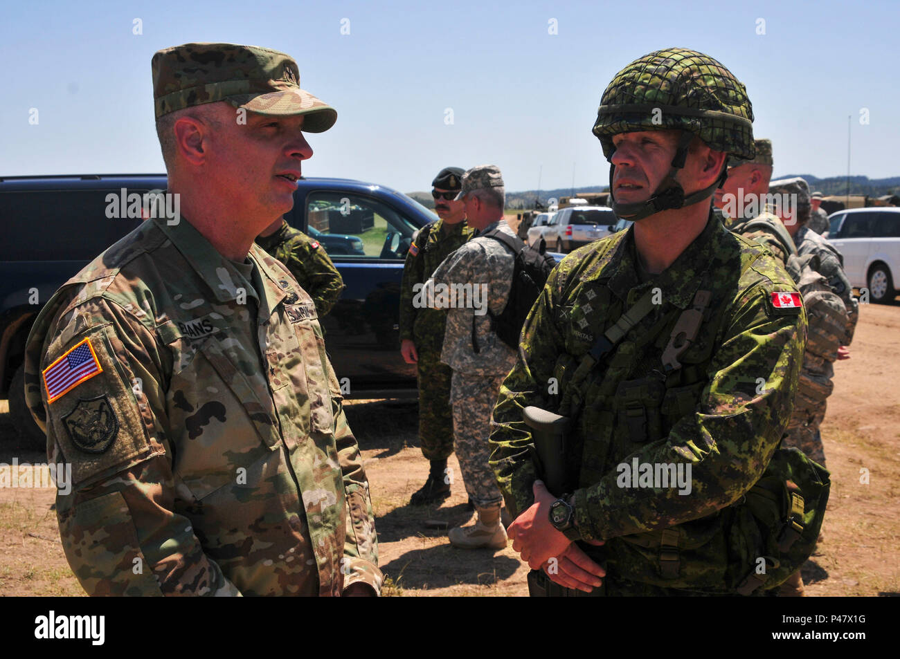 U.S. Army Brig. Gen. Thomas Evans of the 80th Training Command, United ...