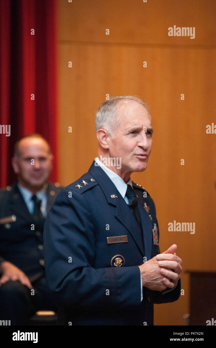 Maxwell AFB, Ala. - Major General James Hawkins, Commander, 18th Air ...