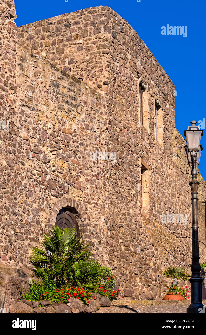 Italy Sardinia Anglona Castelsardo, castle of the Dorias XII sec Stock ...