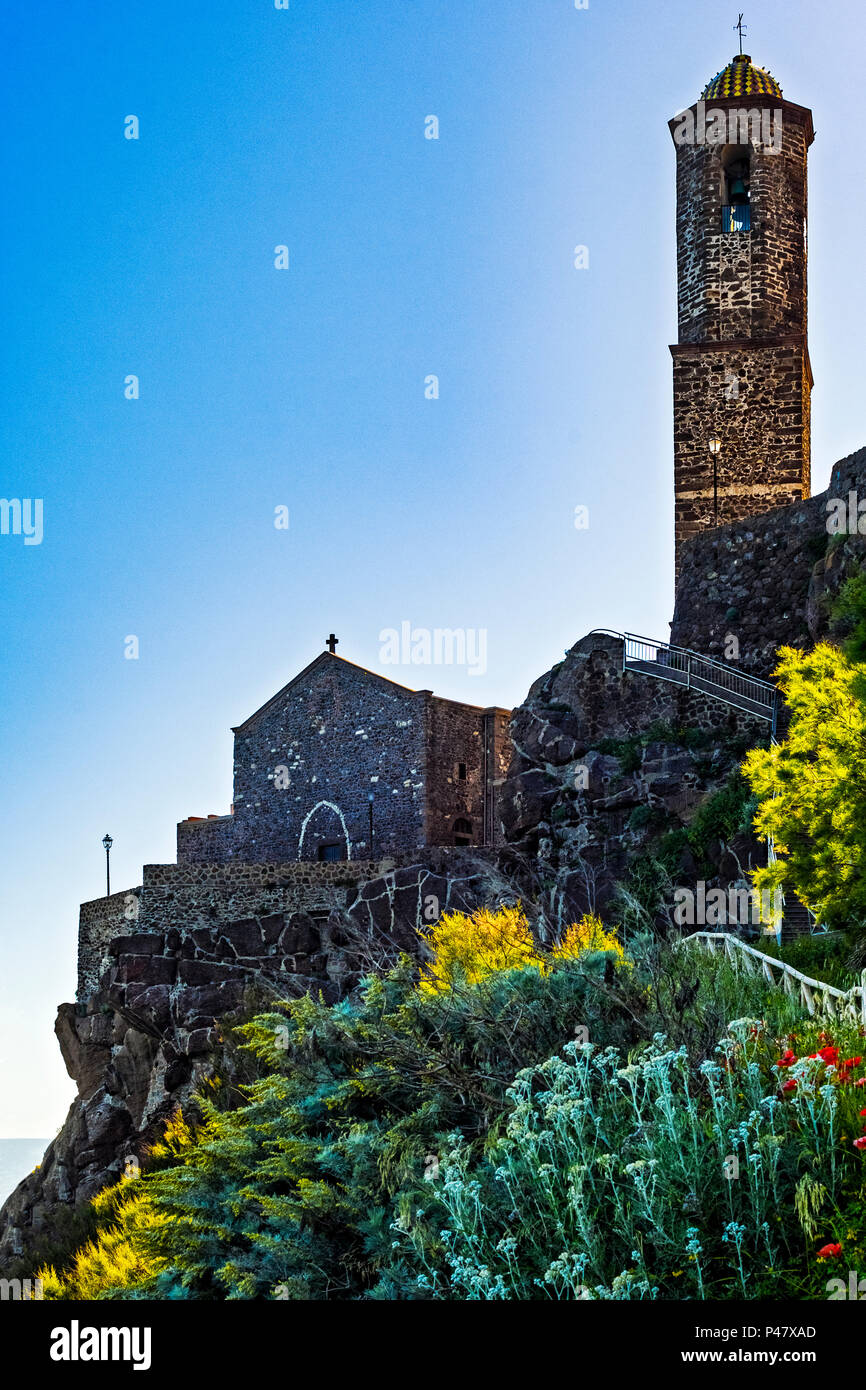 Italy Sardinia Anglona Castelsardo,Cathedral of Saint Anthony the Abbot ...