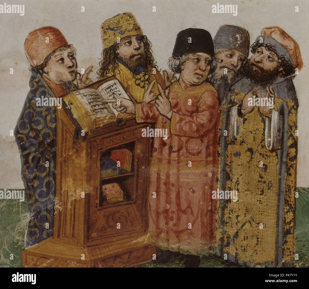 MS ADD 1462 FOL 7-JUECES ALEMANES 1460. Location: BRITISH MUSEUM ...